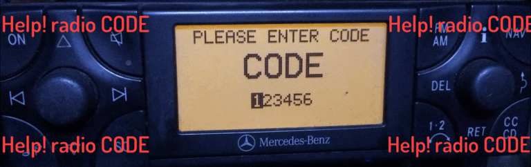 HELP RADIO CODE Serial Number Car Radio Code - Car Radio Code RepairAllTV