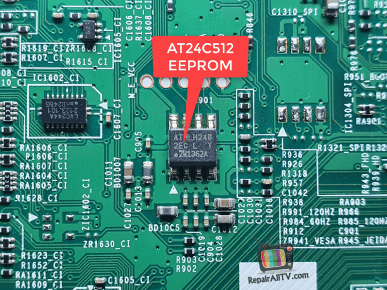 SAMSUNG UE46ES6100W BN41-01812 AT24C512 EEPROM
