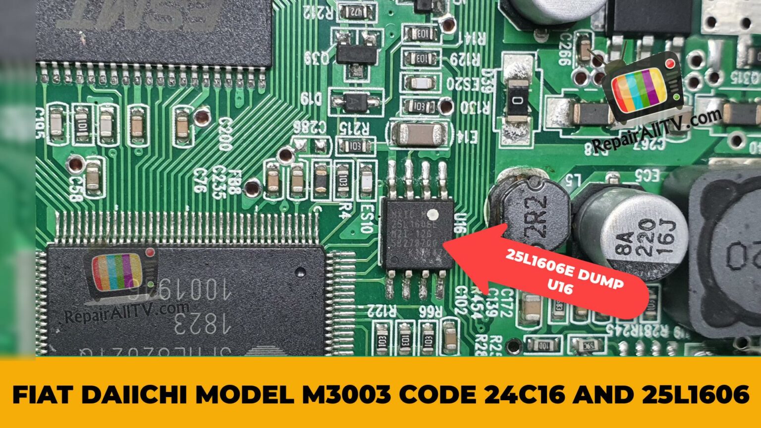 FIAT DAIICHI M3003 CODE DUMP + EEPROM