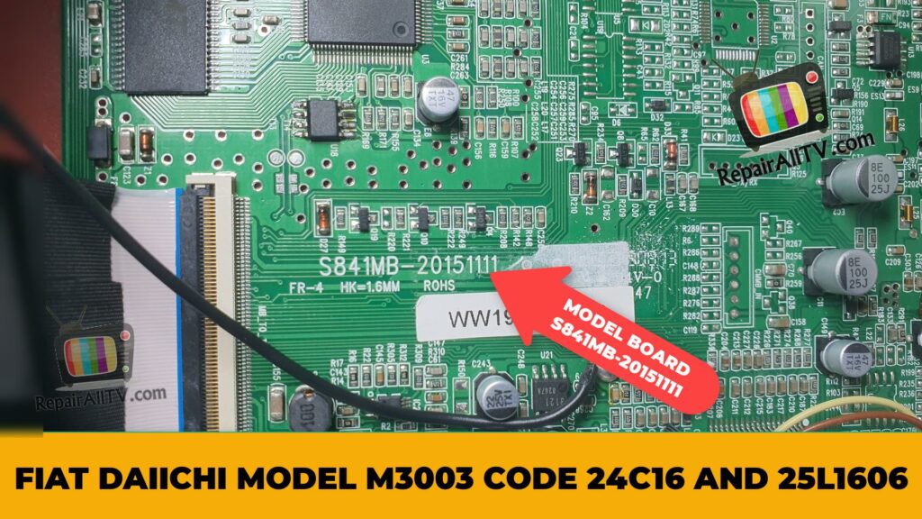 FIAT DAIICHI M3003 CODE DUMP + EEPROM