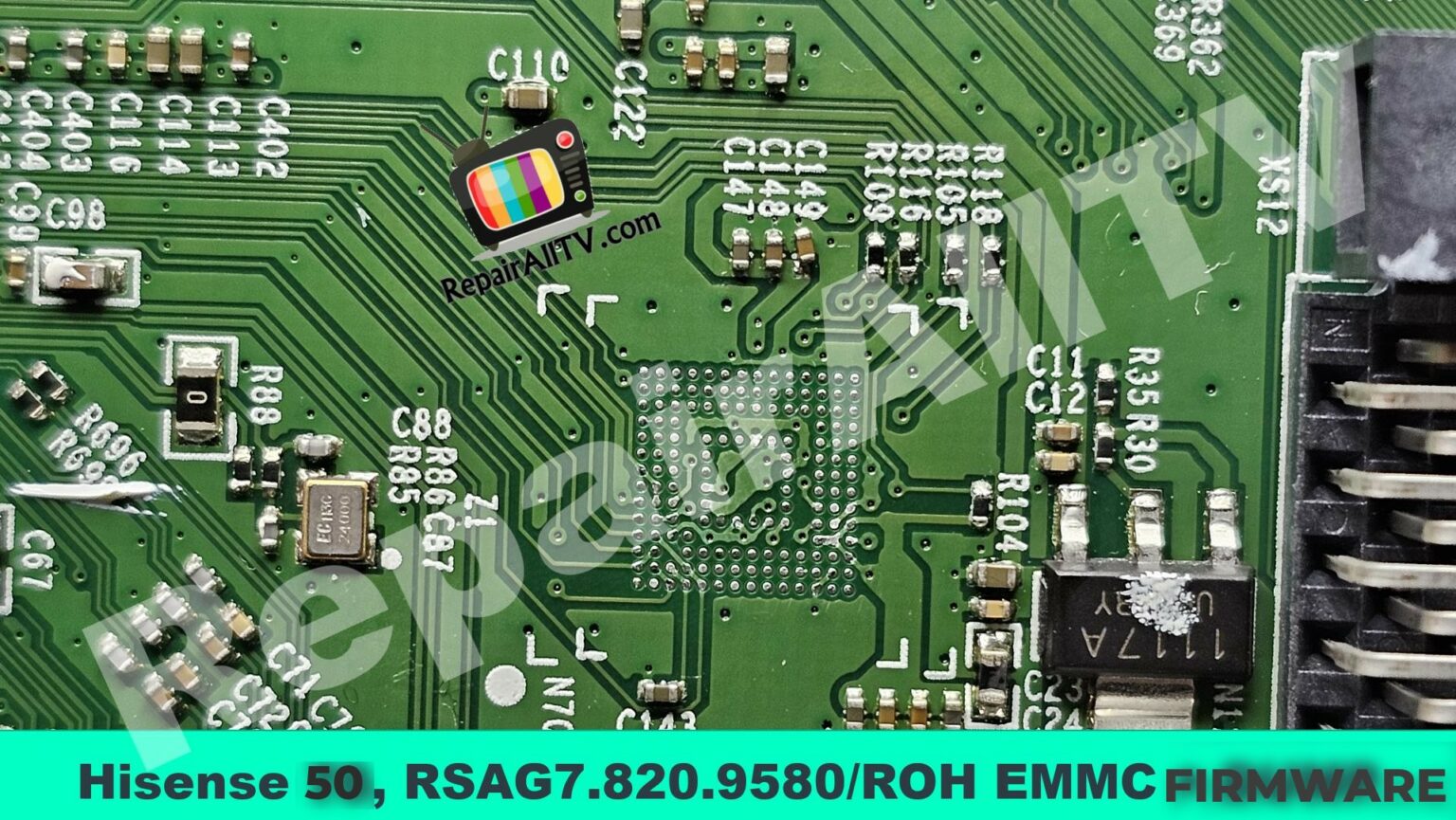 Hisense 50A7500F RSAG7.820.9580/ROH EMMC FIRMWARE
